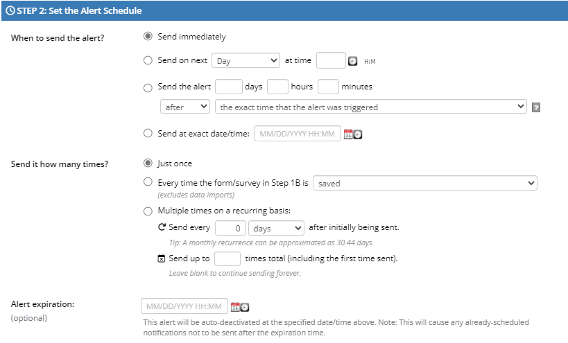 Alerts & Notifications – UCD REDCap Help Center