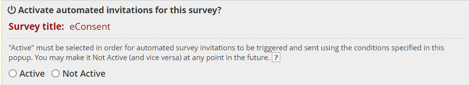 Automated Survey Invitations – UCD REDCap Help Center