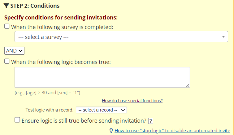 Automated Survey Invitations – UCD REDCap Help Center