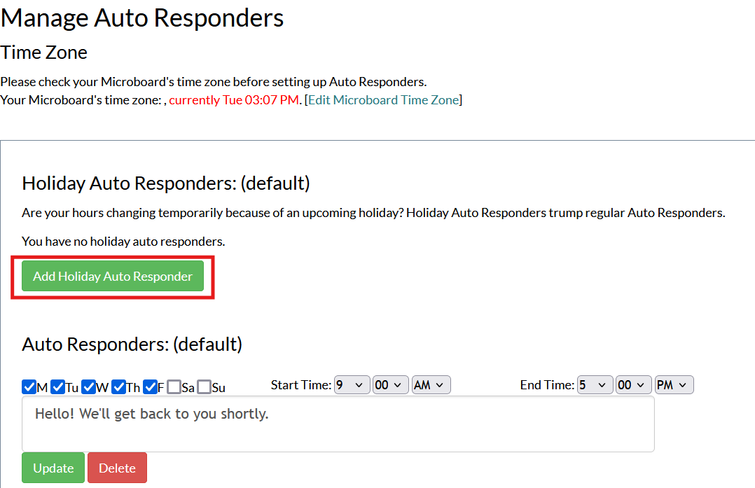 Auto Responders – UCD REDCap Help Center