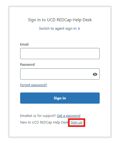 How can I make a Help Center account? – UCD REDCap Help Center