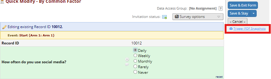 PDF Snapshots – UCD REDCap Help Center