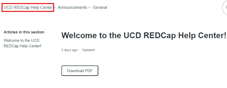 Welcome to the UCD REDCap Help Center! – UCD REDCap Help Center